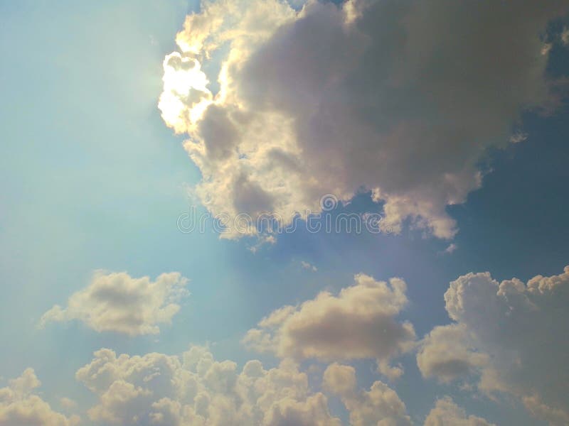 Every Dark Cloud Has a Silver Lining Stock Image - Image of cloud ...