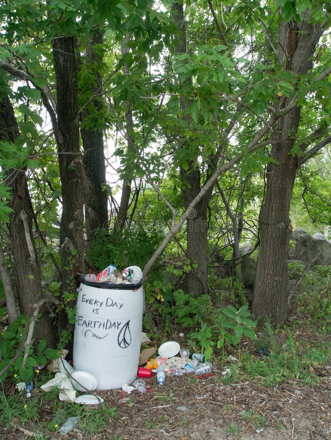 Every Day is Earthday editorial photo. Image of message - 60352786