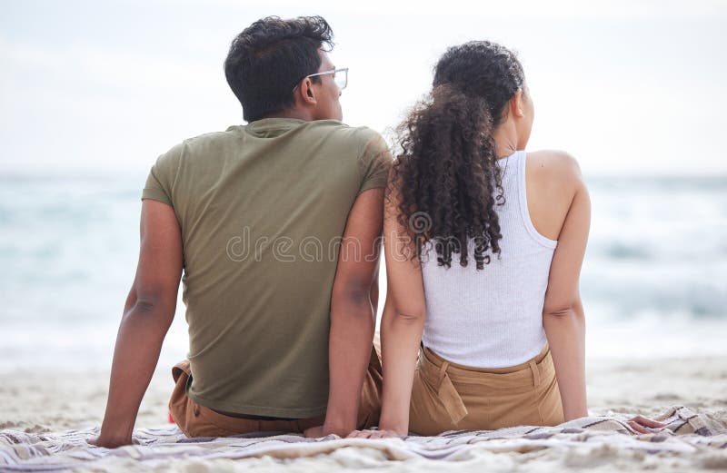 Every Day is Peaceful with You. a Young Couple Taking a Break at the ...