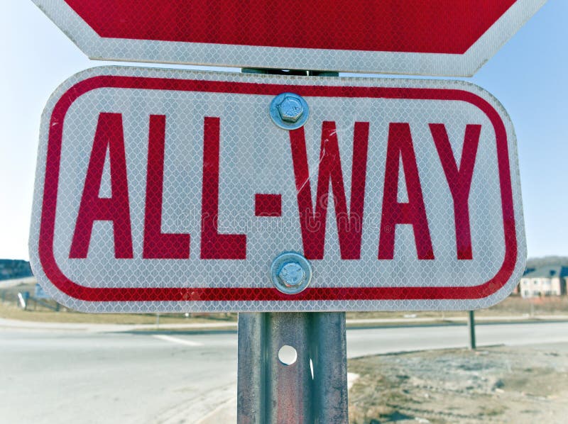 Every Direction Matters stock photo. Image of warning - 371993444