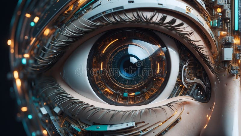 Iridescent Infusion: Merging Art and Technology in the Digital Eye. AI ...