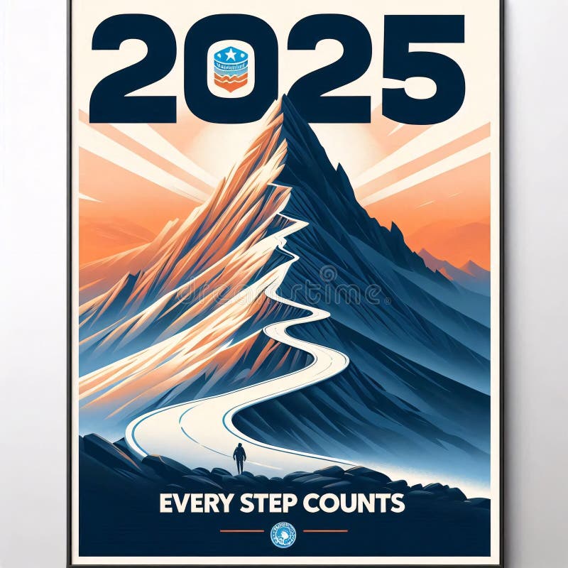 2025 Milestones: Every Step Matters Generator for Ai Stock Illustration ...
