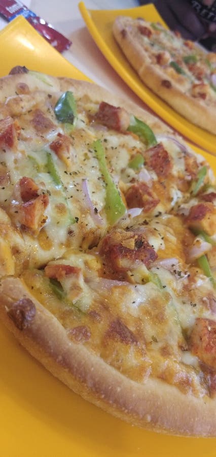 Pizza stock photo. Image of quick, meal, cleanup, everybody - 138524682