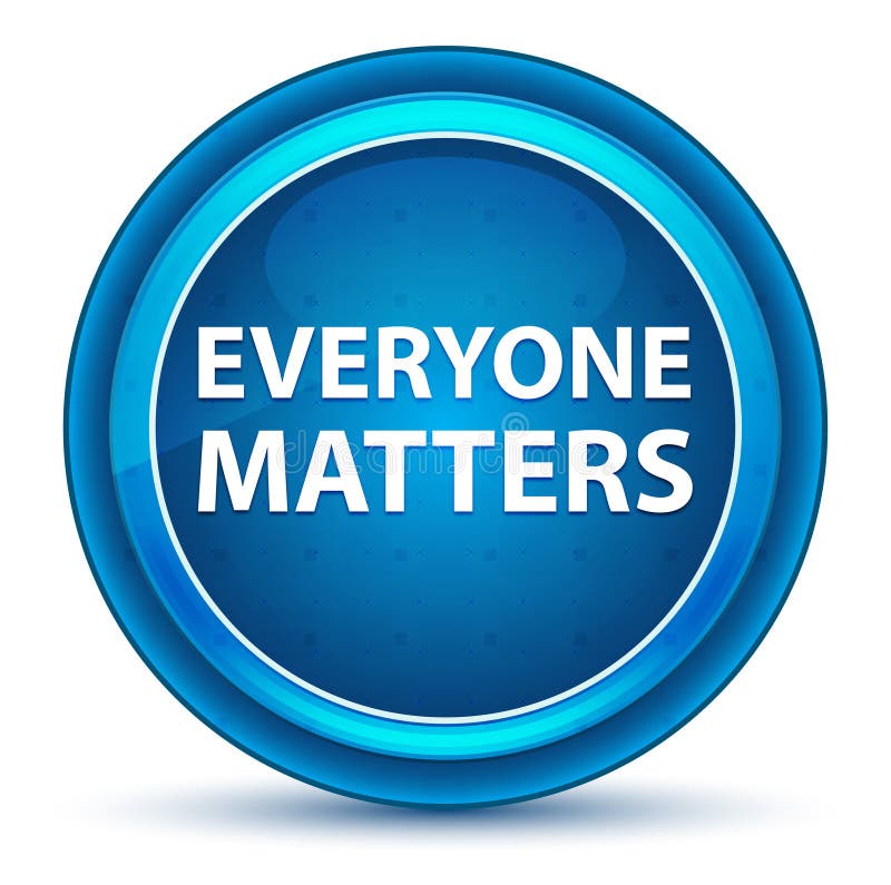 Everyone Matters Red Banner Abstract Background Stock Illustration ...