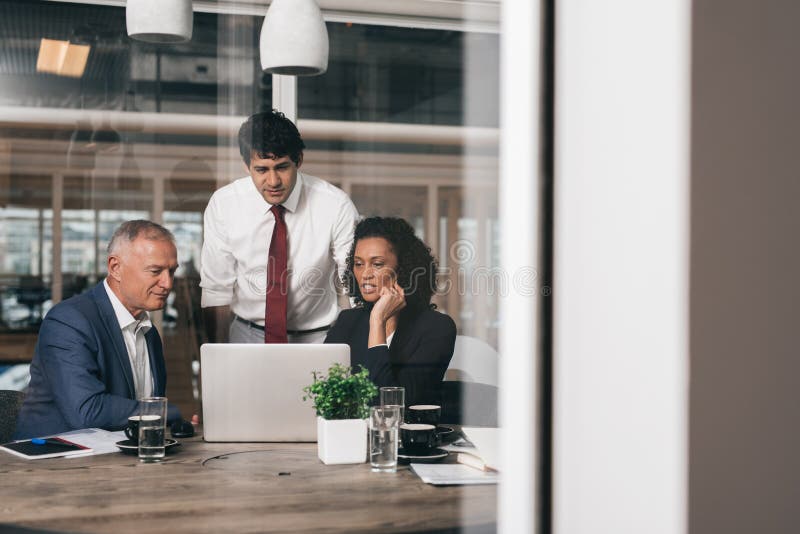 Everyone is Working on this Project Stock Photo - Image of corporate ...