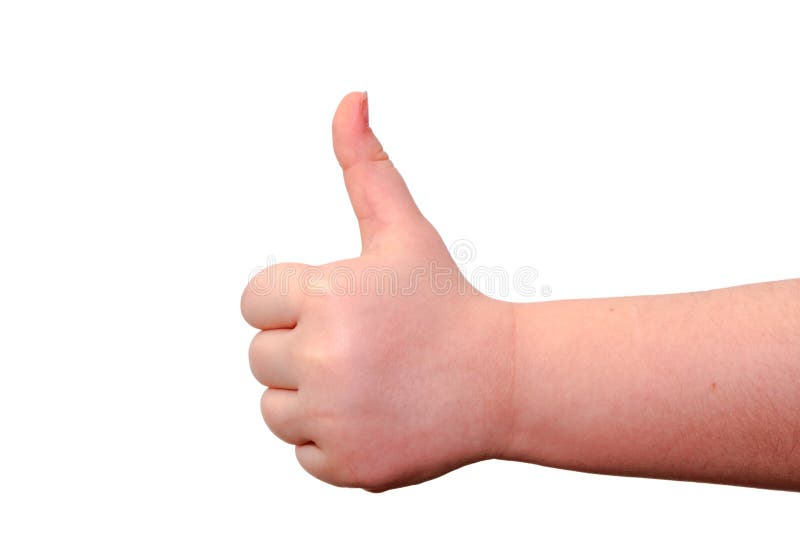 Everything is good stock photo. Image of gesture, children - 52438582