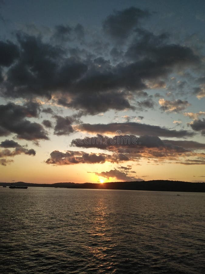 Everything Looks Better when the Sun Goes Down Stock Image - Image of ...