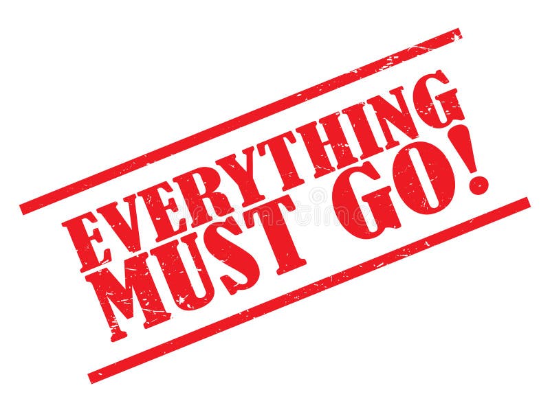 Everything Must Go Stock Illustrations – 66 Everything Must Go Stock ...