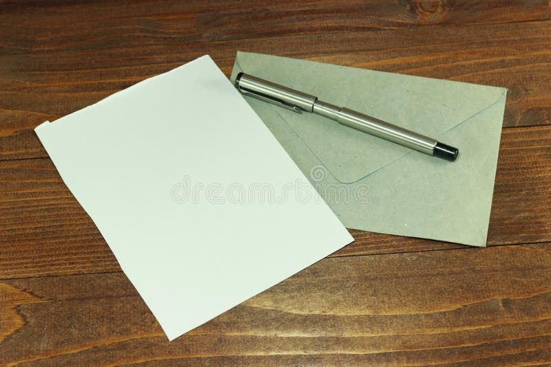 Everything is Ready for the Letter Stock Photo - Image of postbox ...