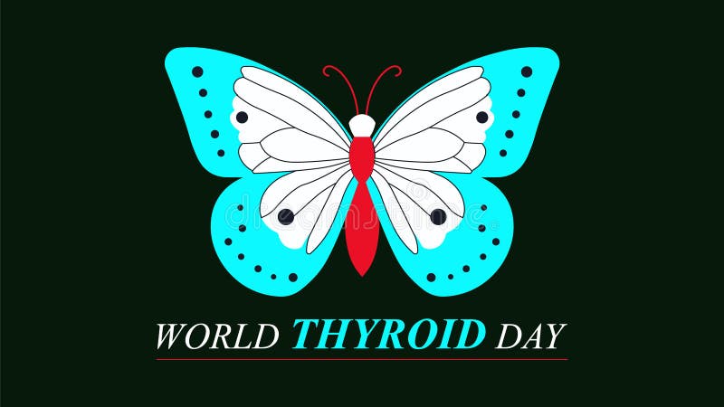 Everything You Should Know about Thyroid Health Stock Illustration - Illustration of body ...