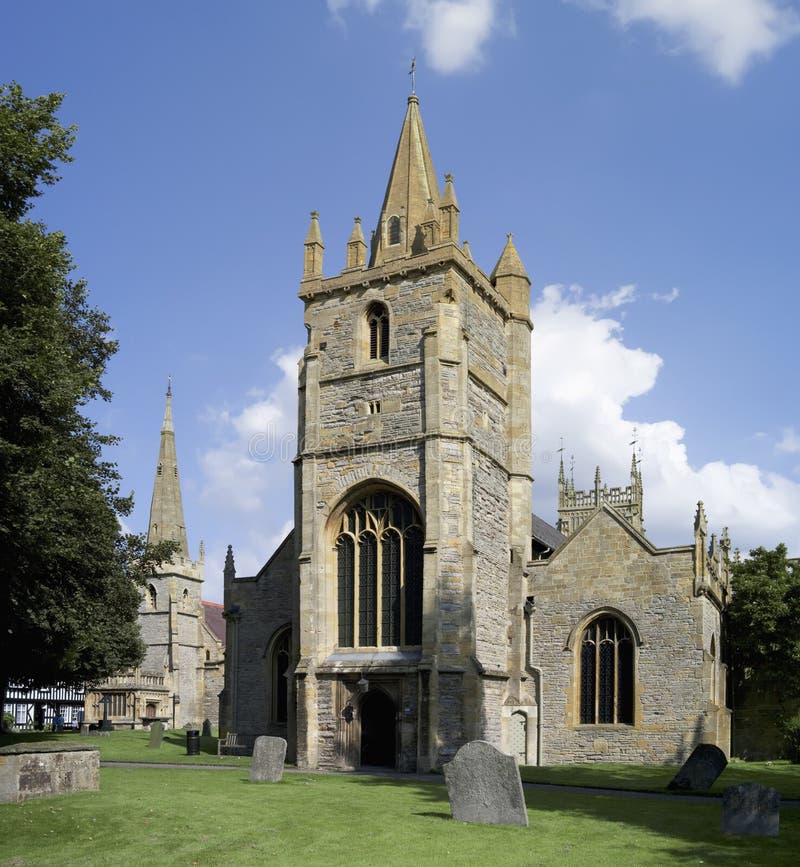 Evesham Churches stock image. Image of cotswolds, churches - 30732003