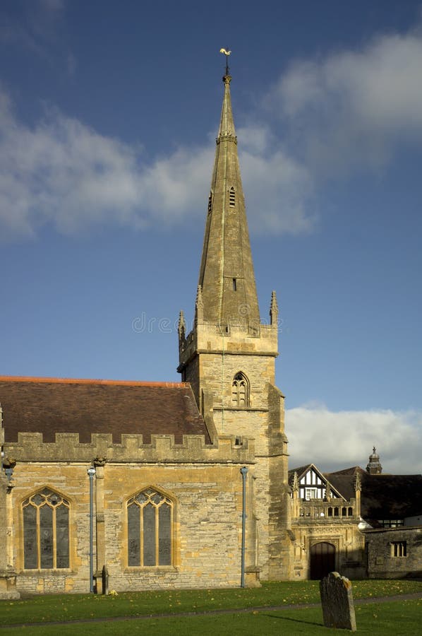 Evesham Churches stock image. Image of cotswolds, churches - 30732003