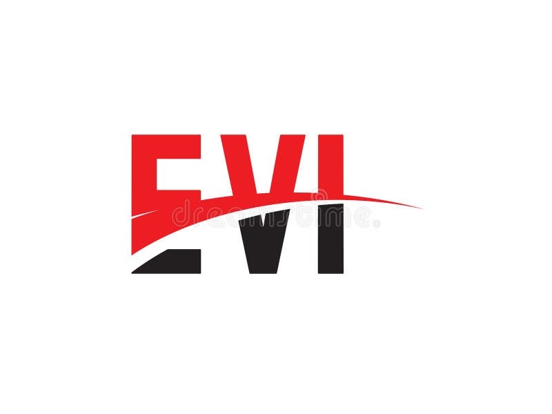 EVI Letter Initial Logo Design Vector Illustration Stock Vector ...