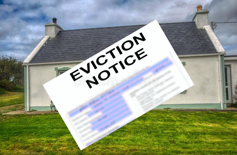 Eviction notice stock photo. Image of problems, sign - 325568344