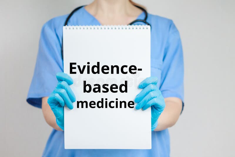 Evidence-based Medicine Inscription Text General Medical Topics Stock ...