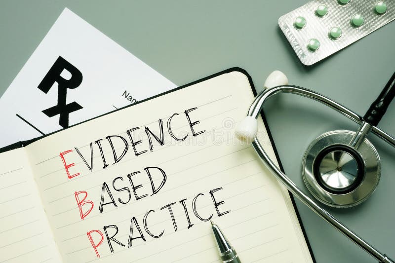 Evidence Based Practice EBP is Shown Using the Text Stock Photo - Image ... Evidence Based Practice EBP is Shown Using the Text Stock Photo - Image ...