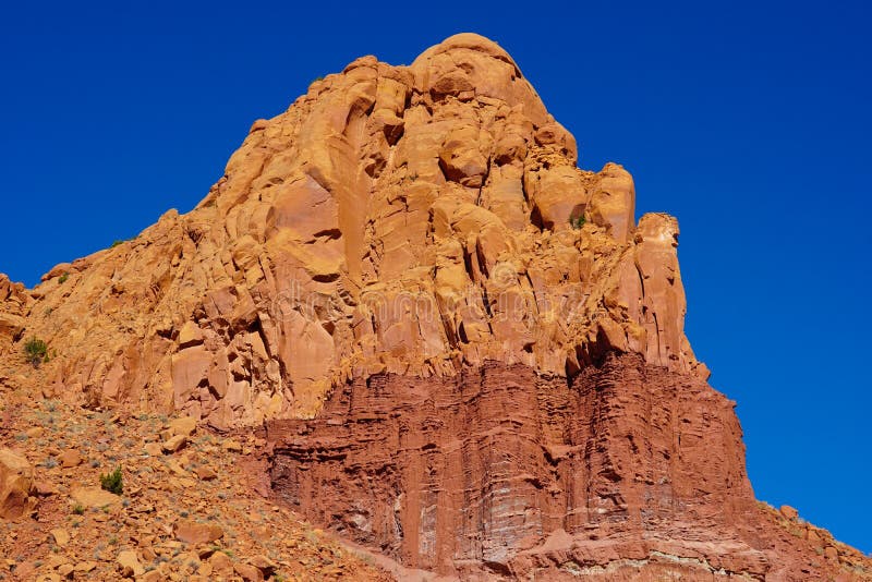 Geolological Changes Show Clearly in the Colors and Textures of this ...