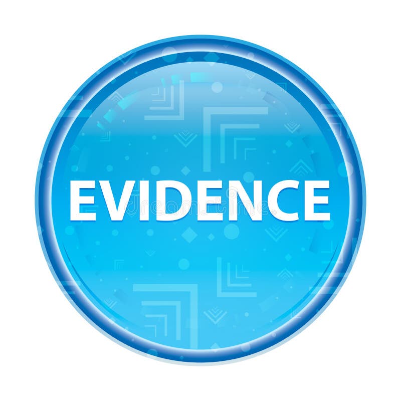 Evidence Floral Blue Round Button Stock Illustration - Illustration of ...