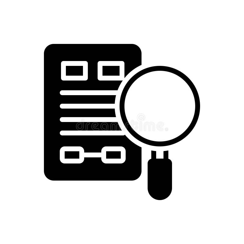 Evidence Proof Background Concept Glowing Stock Illustration ...