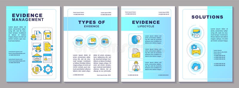 Portfolio Evidence Template Stock Illustrations – 15 Portfolio Evidence ...