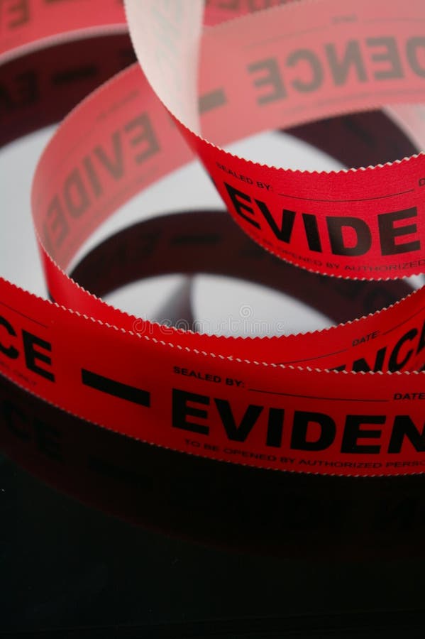 Evidence Tape stock image. Image of danger, forensic - 13609629