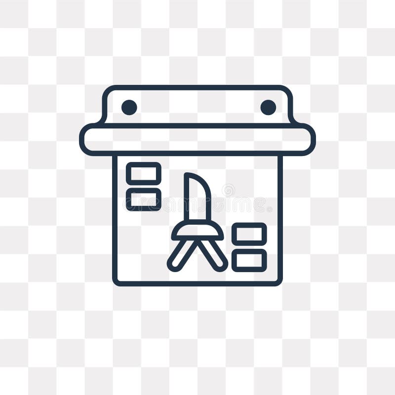 Evidence Linear Icon. Modern Outline Evidence Logo Concept on Wh Stock ...