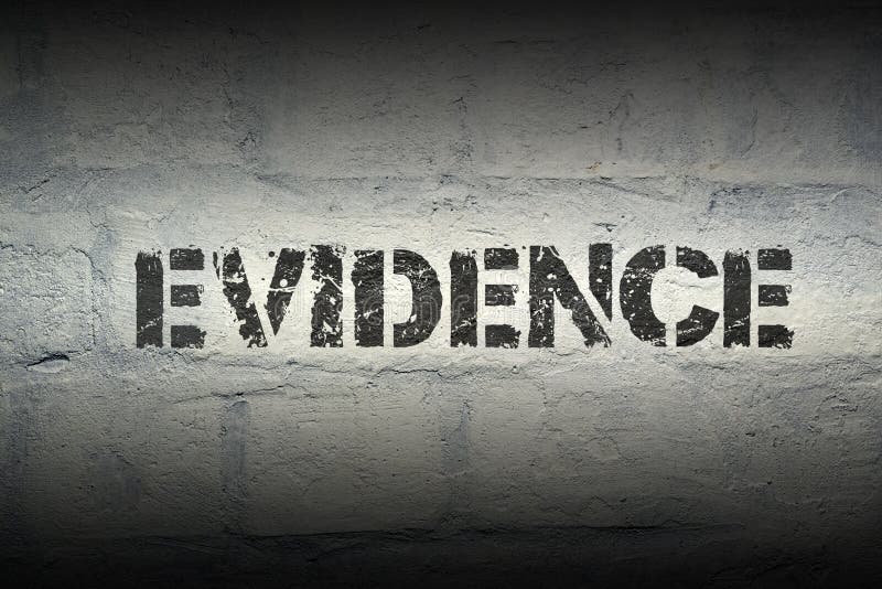 Evidence word gr stock photo. Image of witness, jurisdiction - 81401258