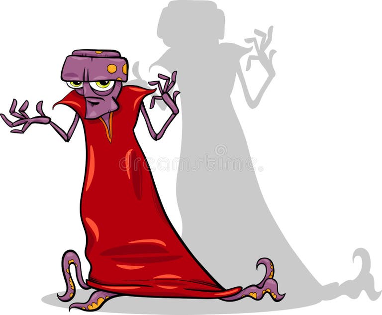 Evil Alien Cartoon Character Stock Vector - Illustration of vector ...