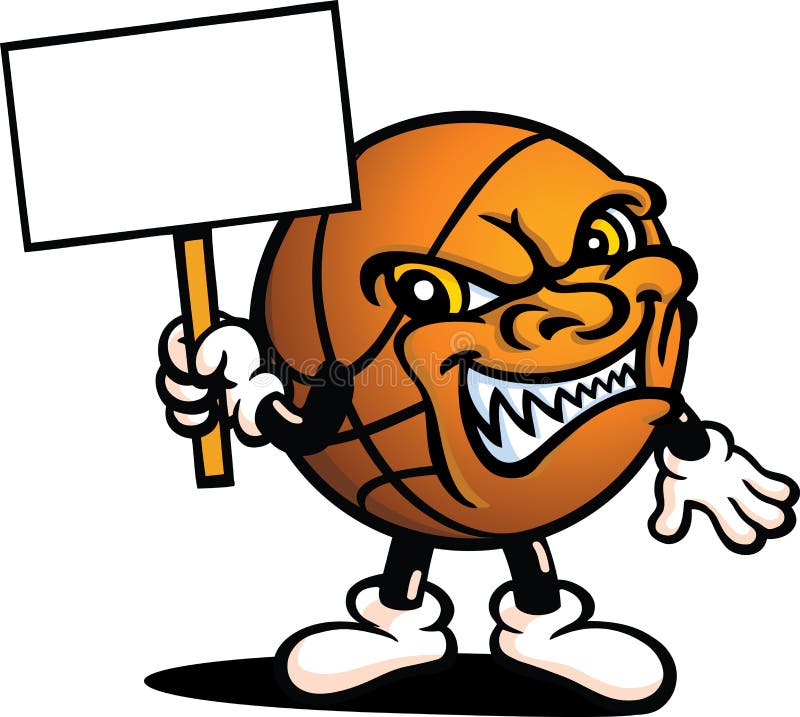 Angry Ball stock vector. Illustration of smiling, face - 19111190