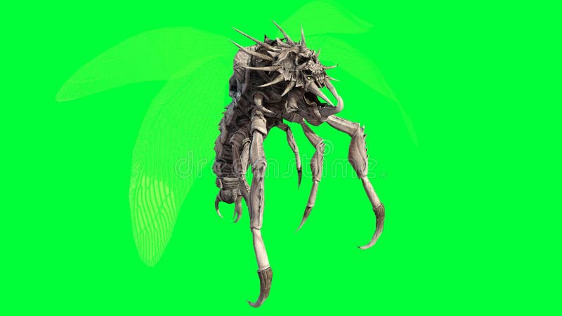 The evil bug 3d render stock illustration. Illustration of villain ...