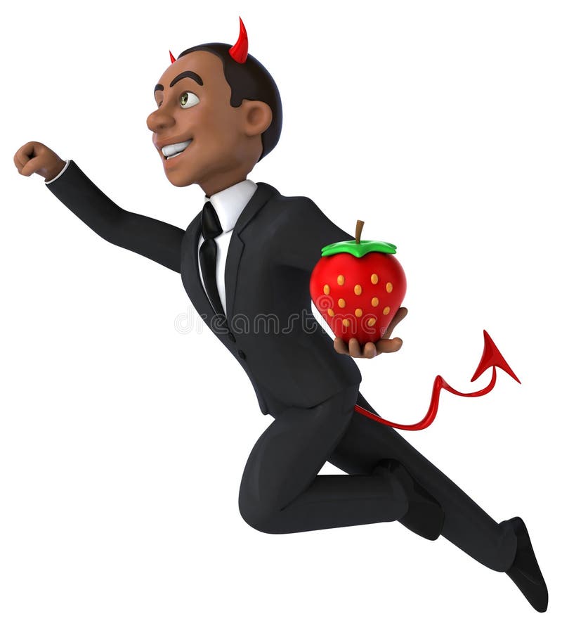 Evil businessman stock illustration. Illustration of work - 117621015