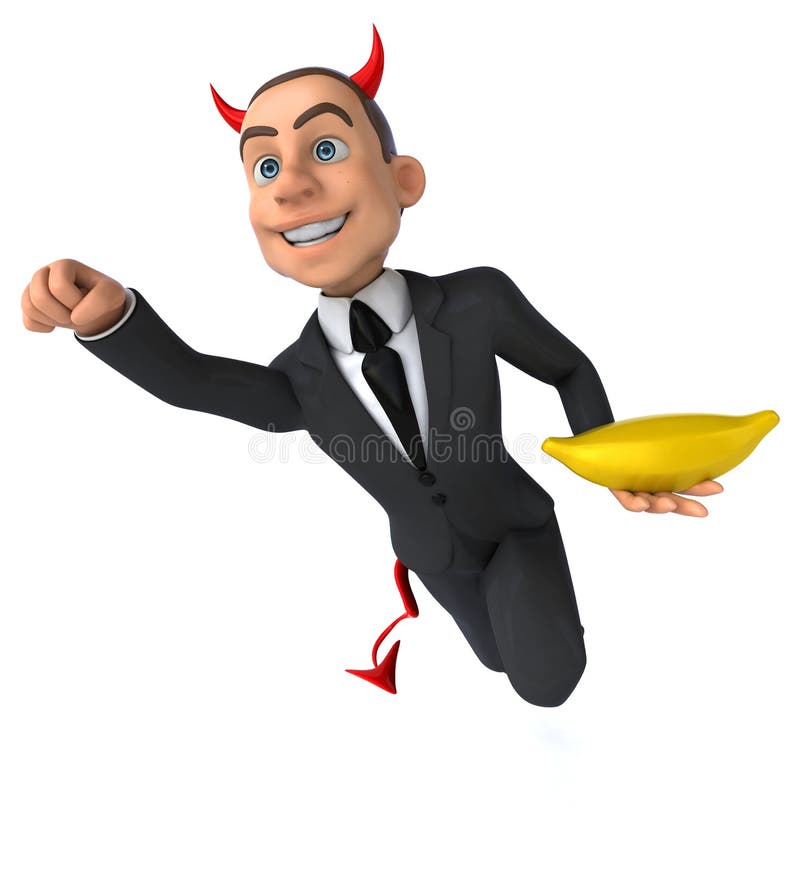 Evil businessman stock illustration. Illustration of success - 62497800
