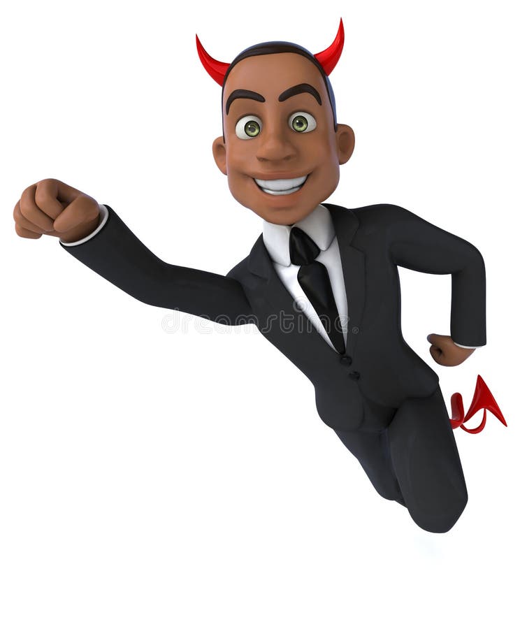 Evil businessman stock illustration. Illustration of business - 66870089