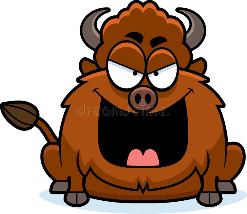 Angry Buffalo stock vector. Illustration of angry, pointing - 11082059