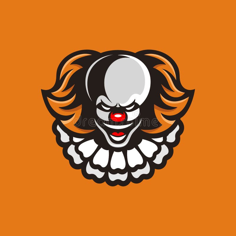 Evil Clown Logo Stock Illustrations – 300 Evil Clown Logo Stock ...