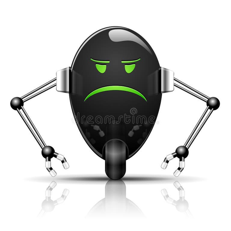 Doodle Evil Robot Stock Illustrations – 141 Doodle Evil Robot Stock ...