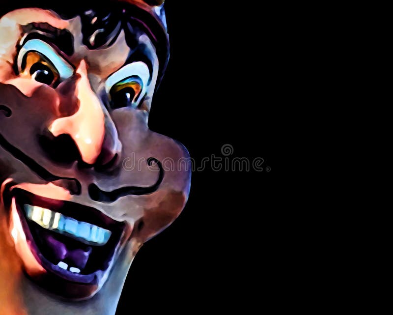 Evil Expression On Vampire Face Stock Photo - Image of devilish, witch ...
