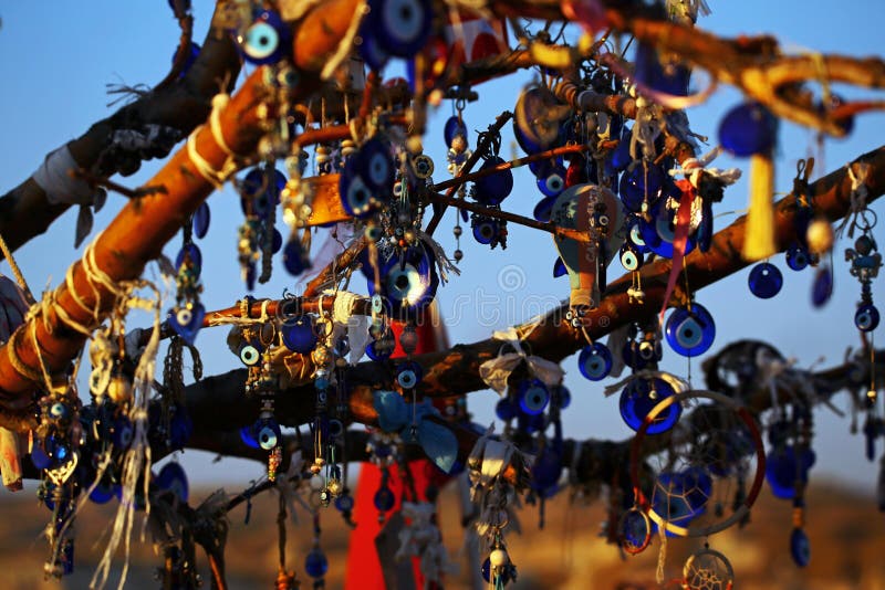 Evil Eye Display in Cappadocia Stock Image - Image of evil, turkey ...