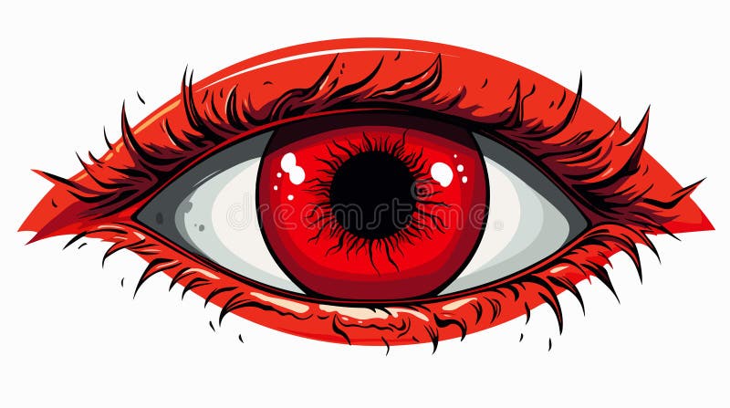 Evil Eyes Vector Cartoon Design Stock Vector - Illustration of beliefs ...