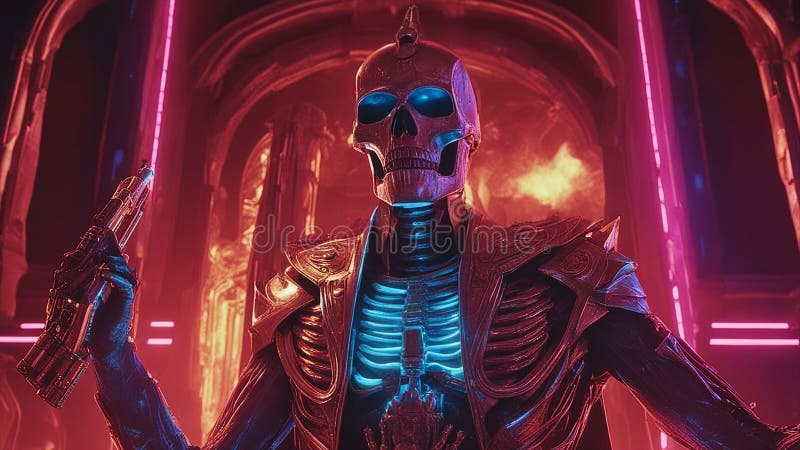 In an Evil Future a Skeleton Pharaoh Has Been Corrupted by an Alien ...