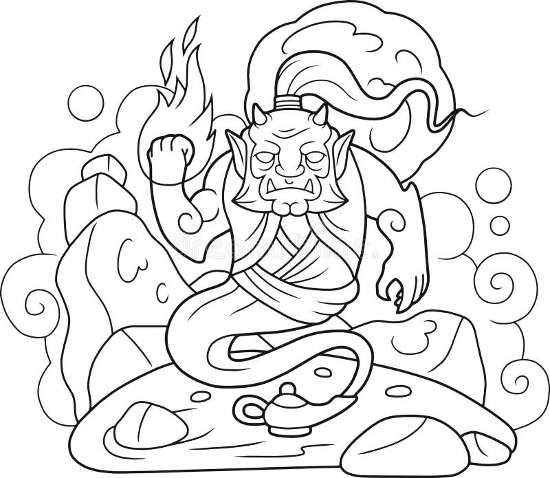 Evil Genie Stock Illustrations – 174 Evil Genie Stock Illustrations ...