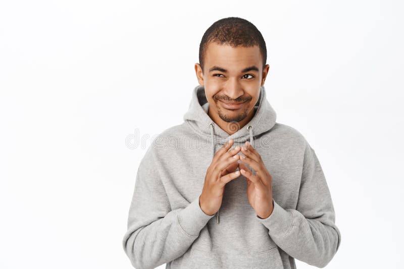 Evil Genius. Thinking Man Steeple Fingers and Looking Devious, Has ...