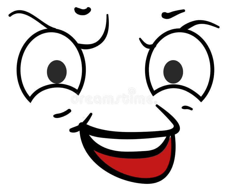 Evil Grin Pumpkin Silhouette. Orange Halloween Face Stock Vector ...