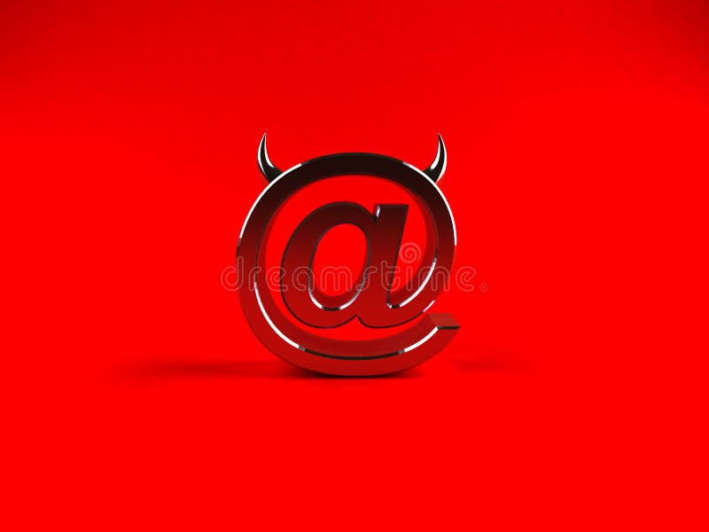 Evil internet stock illustration. Illustration of economy - 3709756