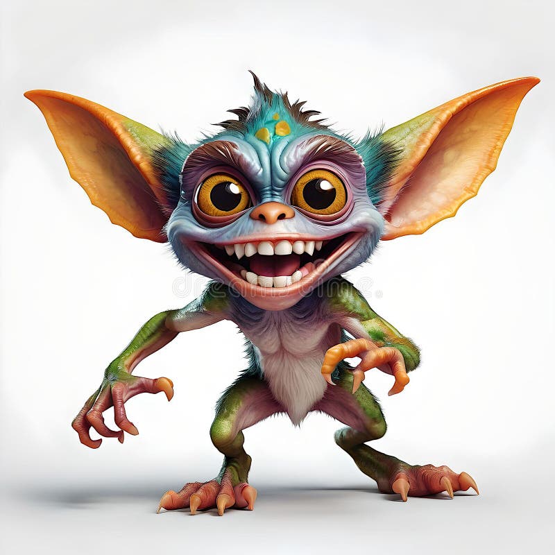 An Evil Little Gremlin.Imaginary Creature that Some Say is the Cause of ...