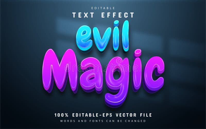 Mysterious Text Effect Stock Illustrations – 538 Mysterious Text Effect ...