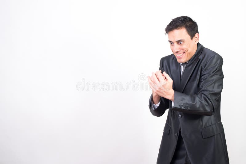 Evil man in suit stock photo. Image of plotting, suit - 178600658