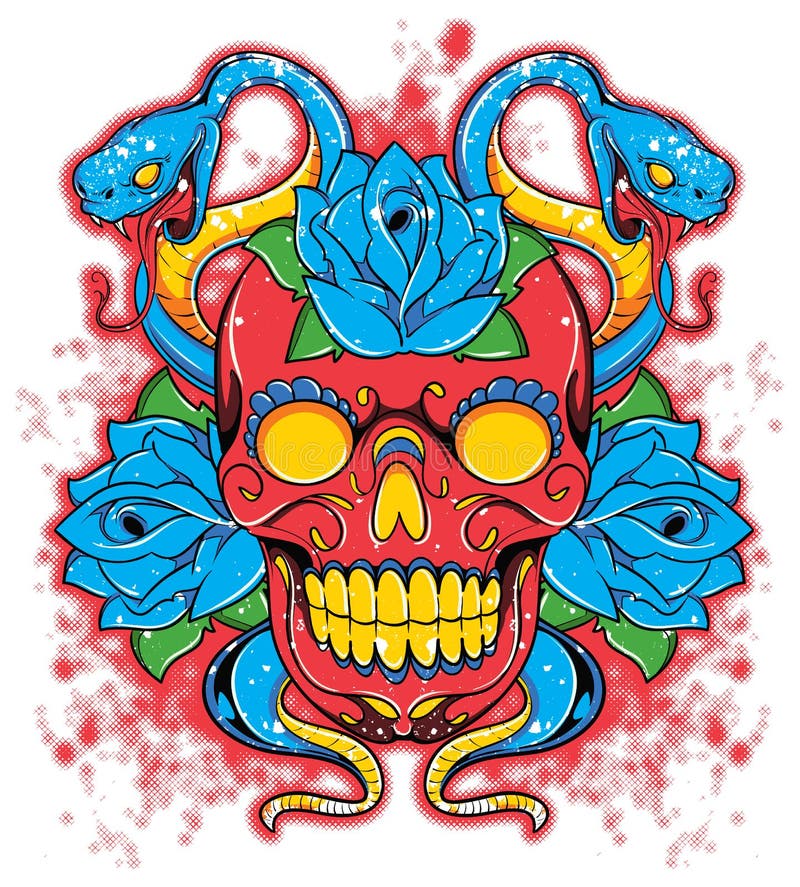 Evil mask stock vector. Illustration of geisha, heritage - 30529926