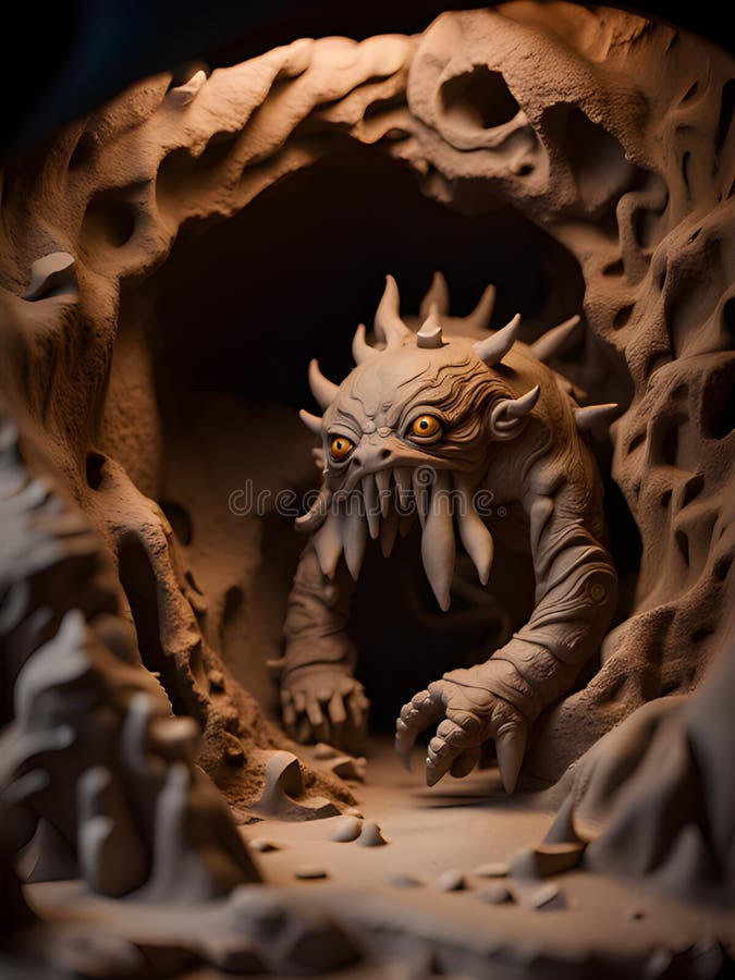 Evil Face Cave Stock Illustrations – 132 Evil Face Cave Stock ...