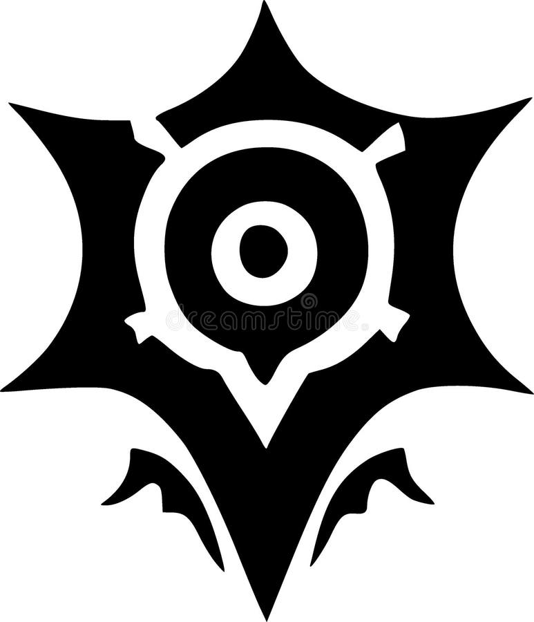 Evil Monster Cartoon in the Hell, Illustration, AI Generated Stock ...